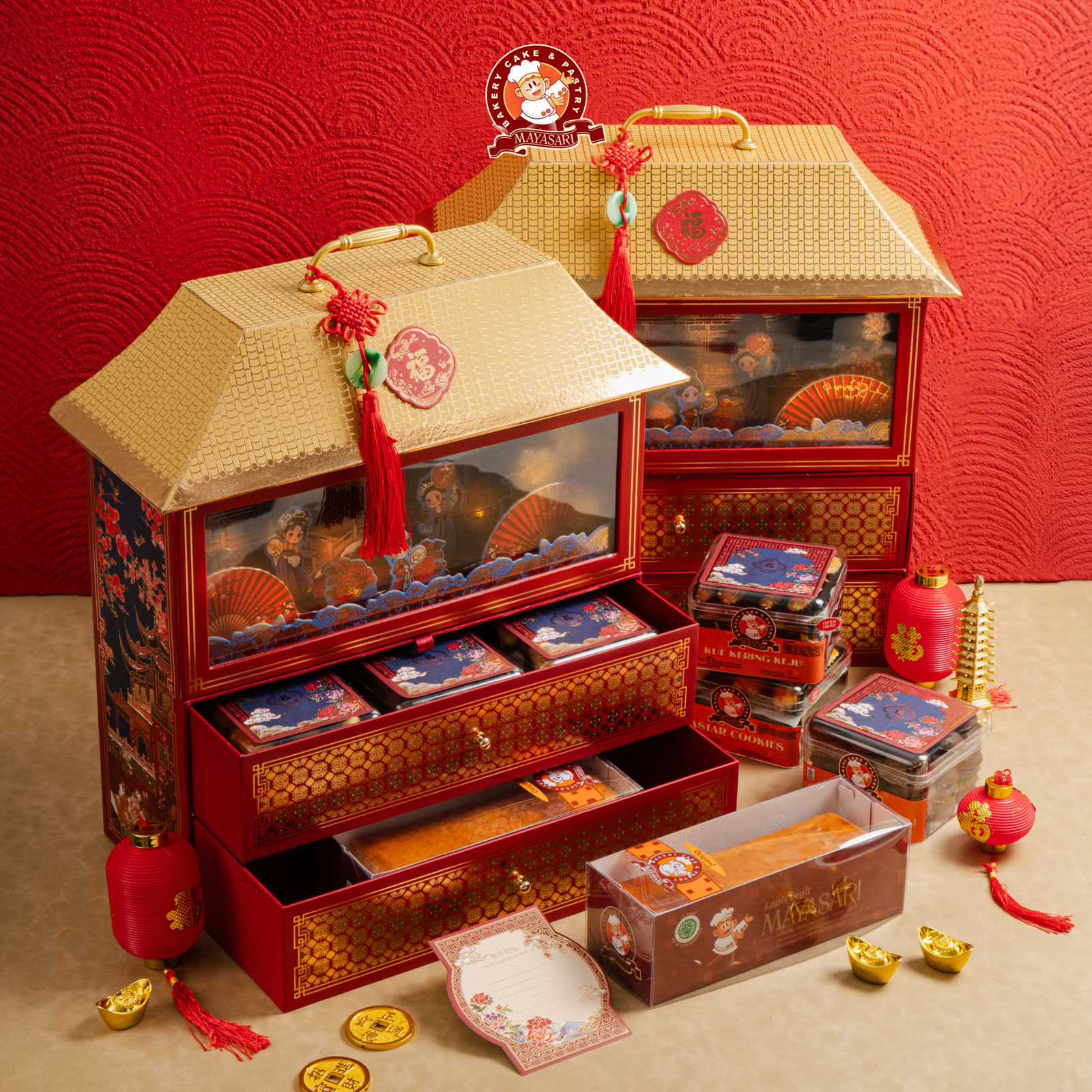 Home of Blessings - Hampers Parcel Imlek Bandung 2026 – Mayasari Bakery